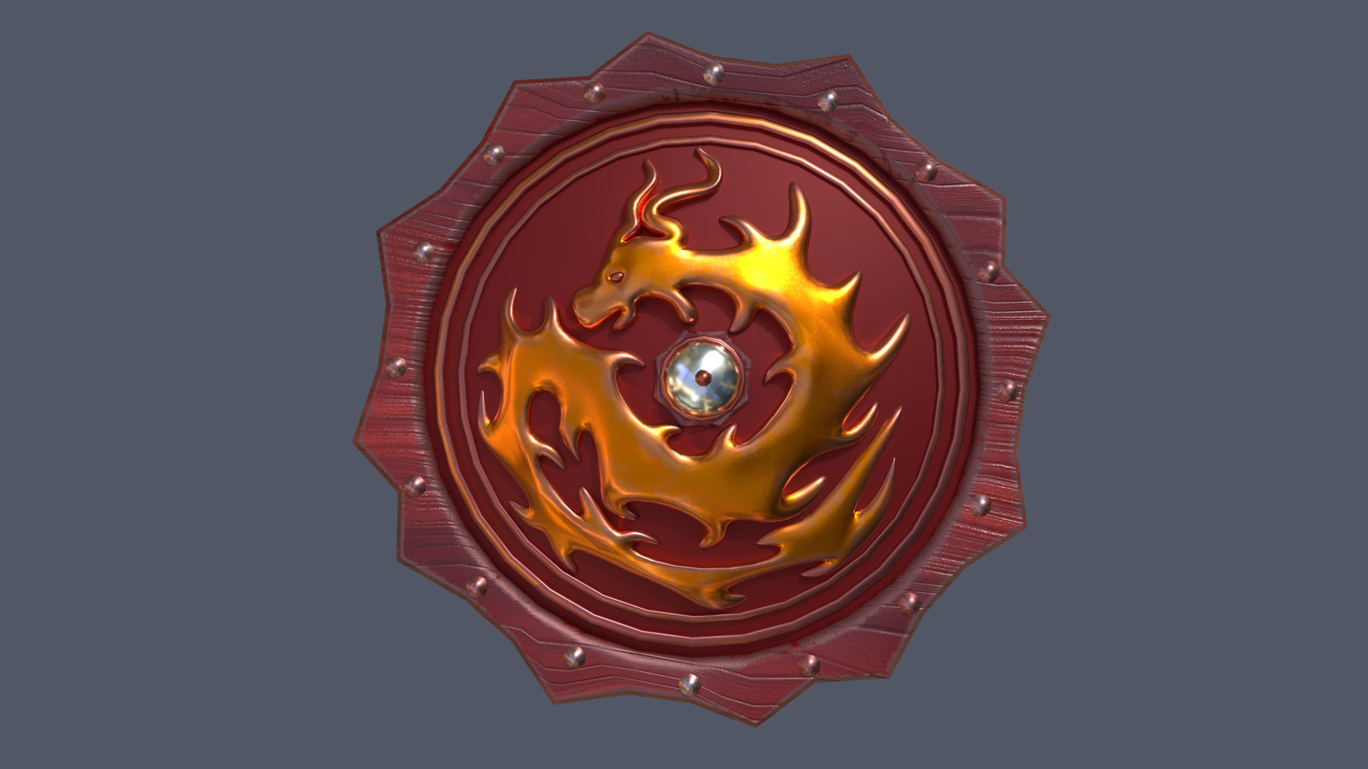 Dinraal's Shield [The Legend of Zelda: Breath of the Wild (WiiU)] [Mods]