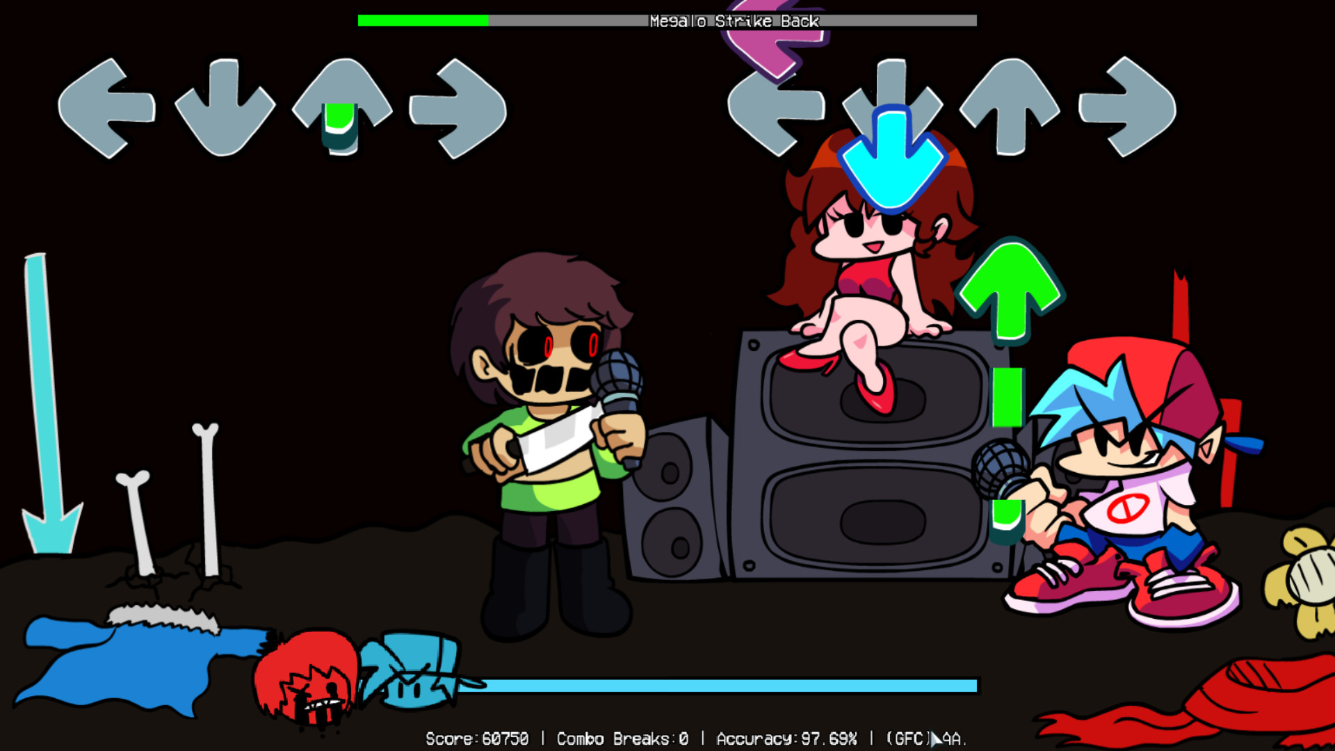 VS Chara Rechart (My Version) Mod for Friday Night Funkin' | FNF Mods