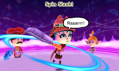 Frying pans over swords [Miitopia (3DS)] [Mods]