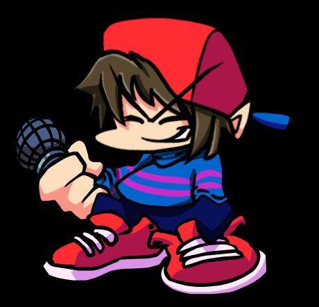 Frisk in FNF Skin | Friday Night Tale Skin Mod for Friday Night Funkin ...