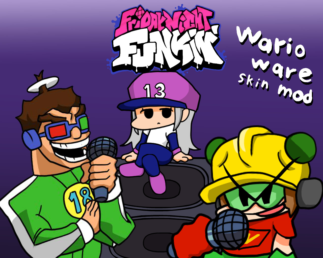 FNF Warioware mod Mod for Friday Night Funkin' | FNF Mods
