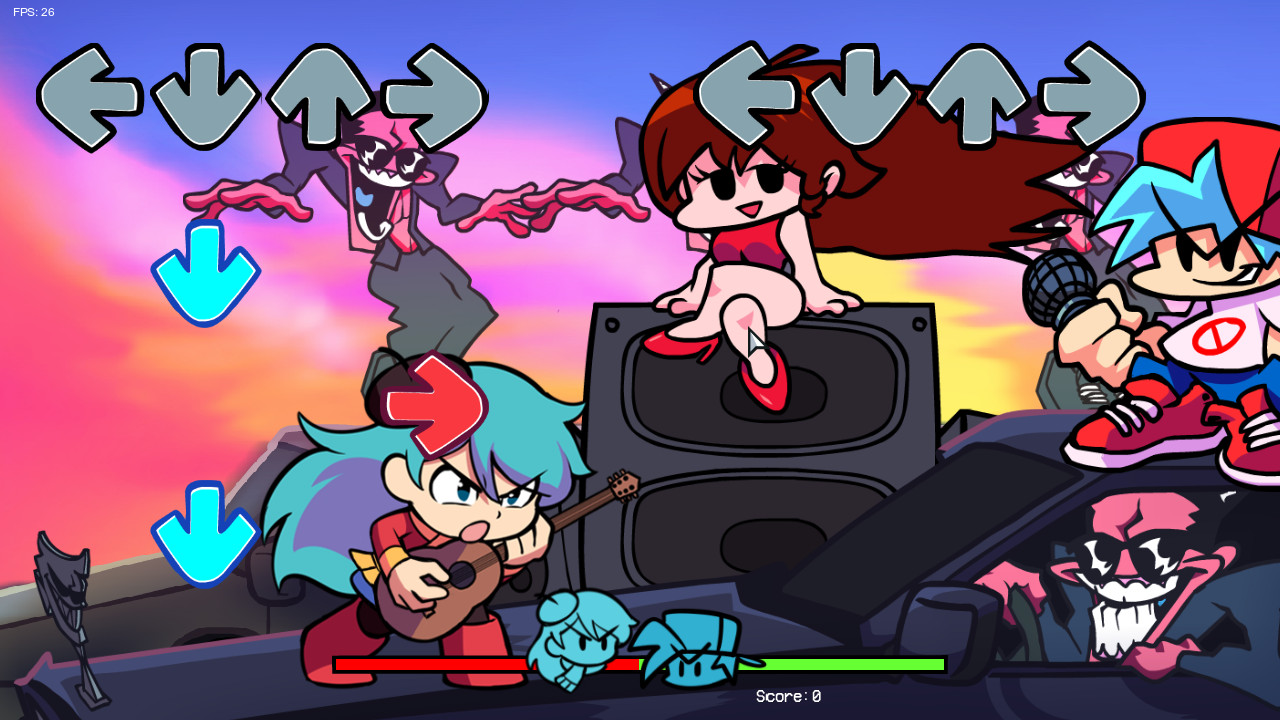 Hilda Mod(over Pico) Mod for Friday Night Funkin' | FNF Mods