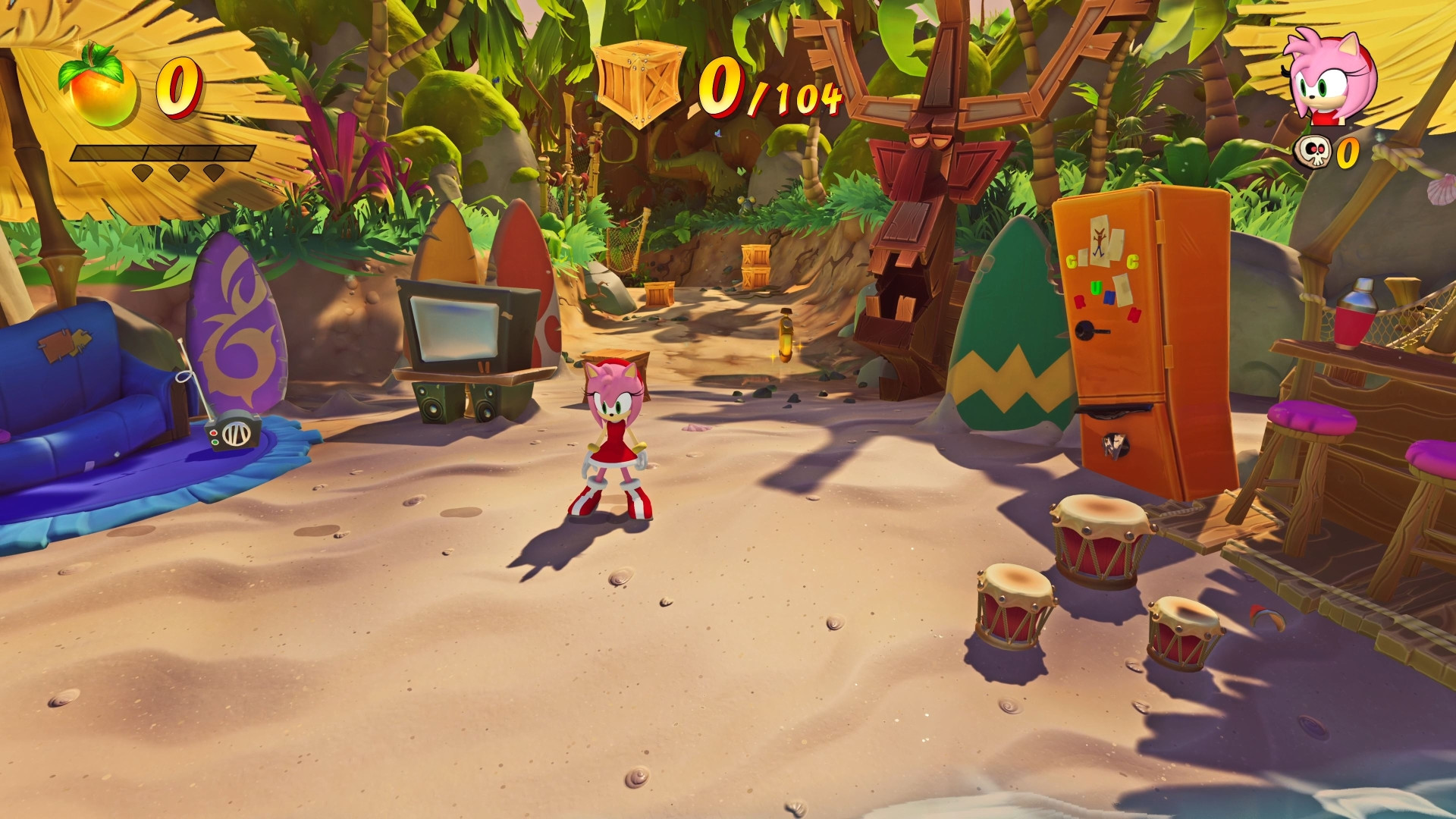 Crash Bandicoot 4 Amy Rose Mod Mod for Crash Bandicoot 4: It's About ...