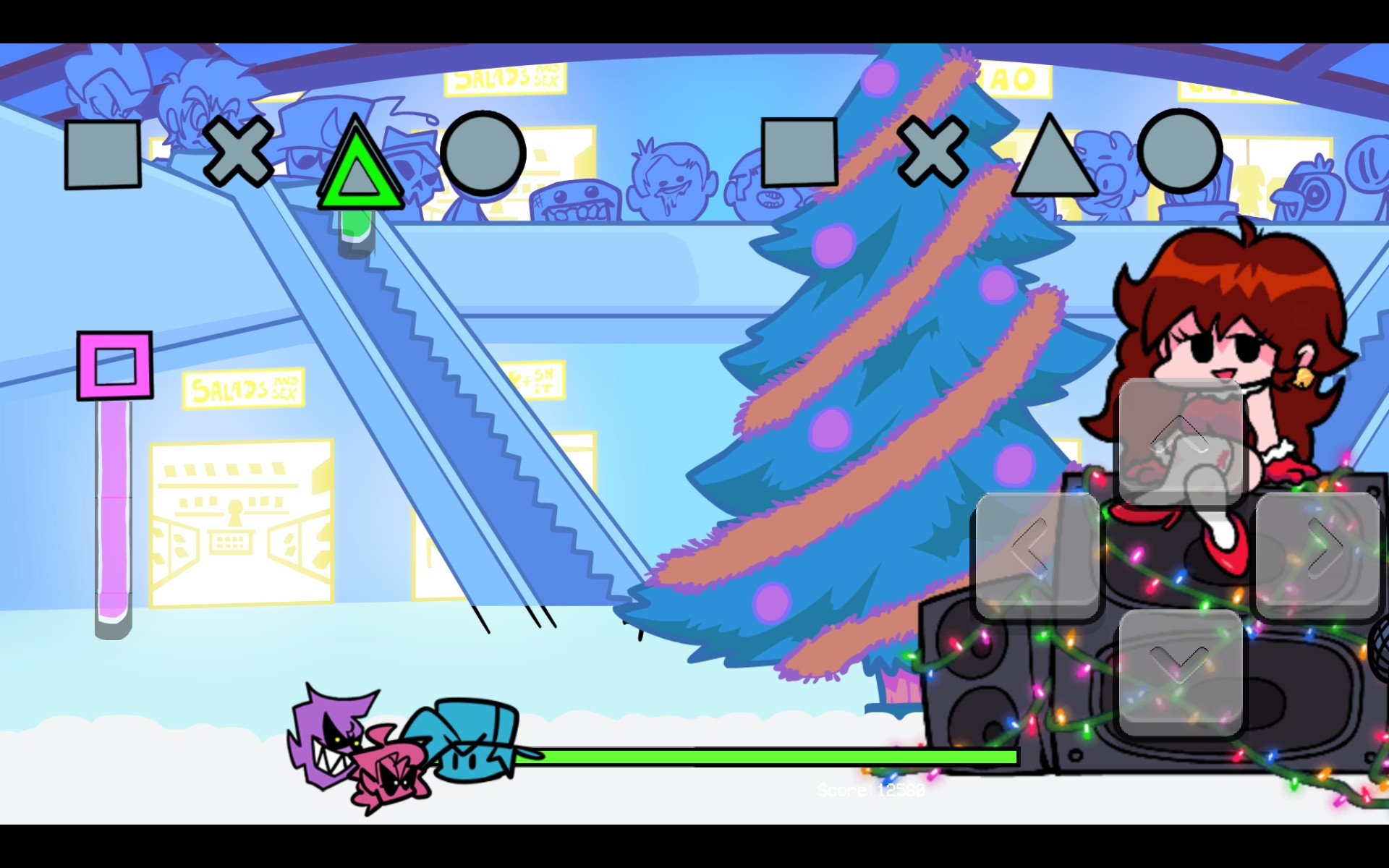 Project diva notes for fnf Mod for Friday Night Funkin' | FNF Mods