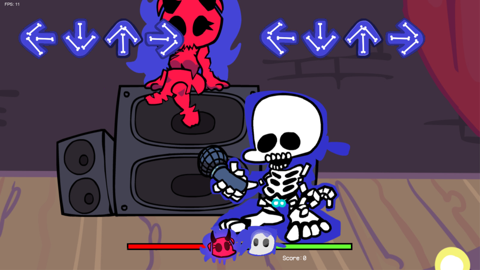 skeleton arrows Mod for Friday Night Funkin' | FNF Mods