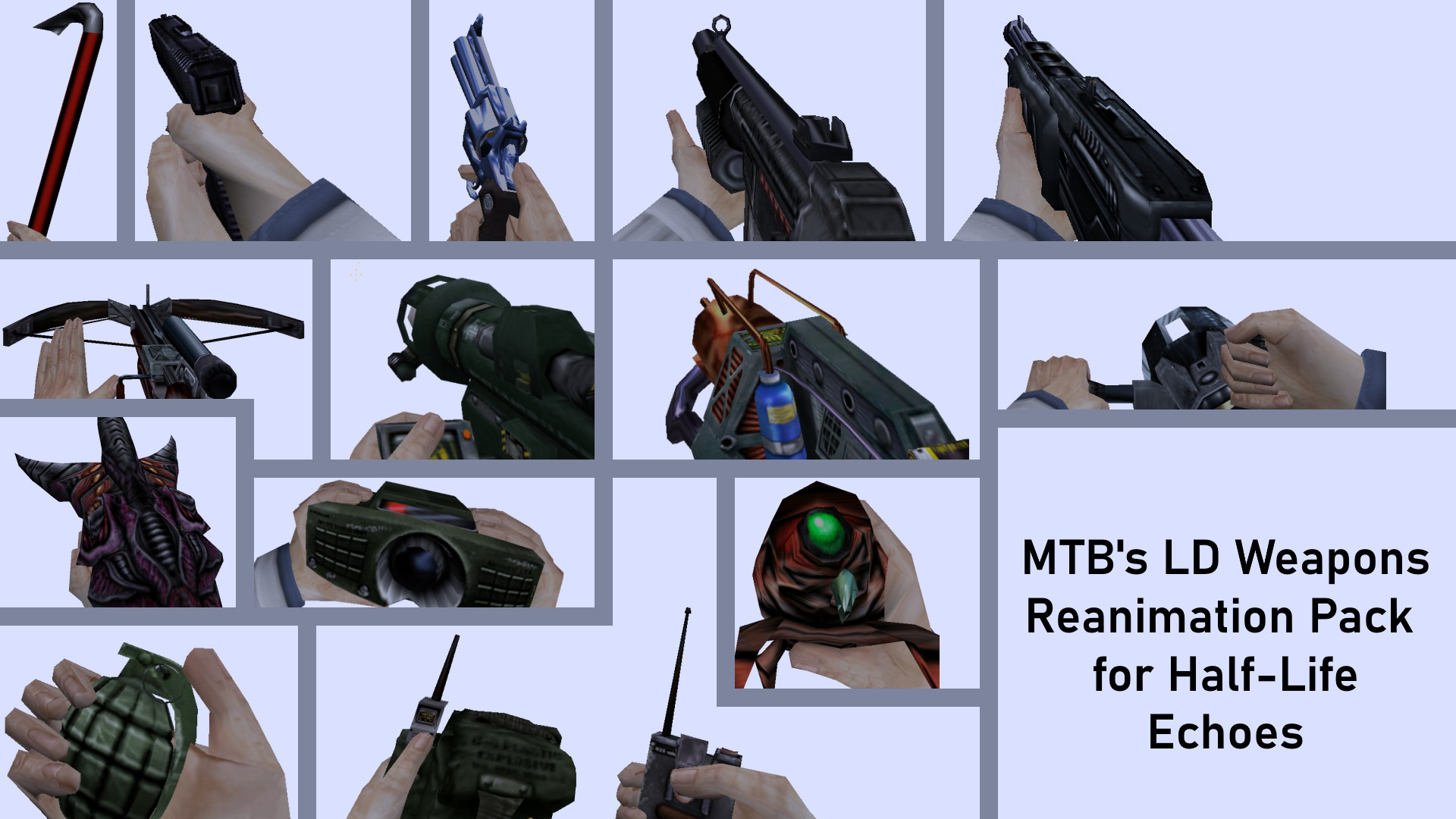 MTB's LD Weapons Reanimation Pack for Echoes Mod for Half-Life: Echoes ...