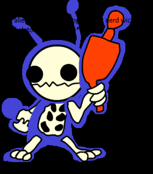 Skeleton Alien Hominid over Pico Mod for Friday Night Funkin' | FNF Mods