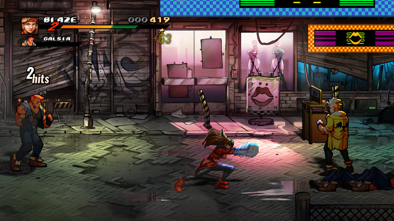 Bare Knuckle Mobile Blaze Mod for Streets of Rage 4 | SOR4 Mods