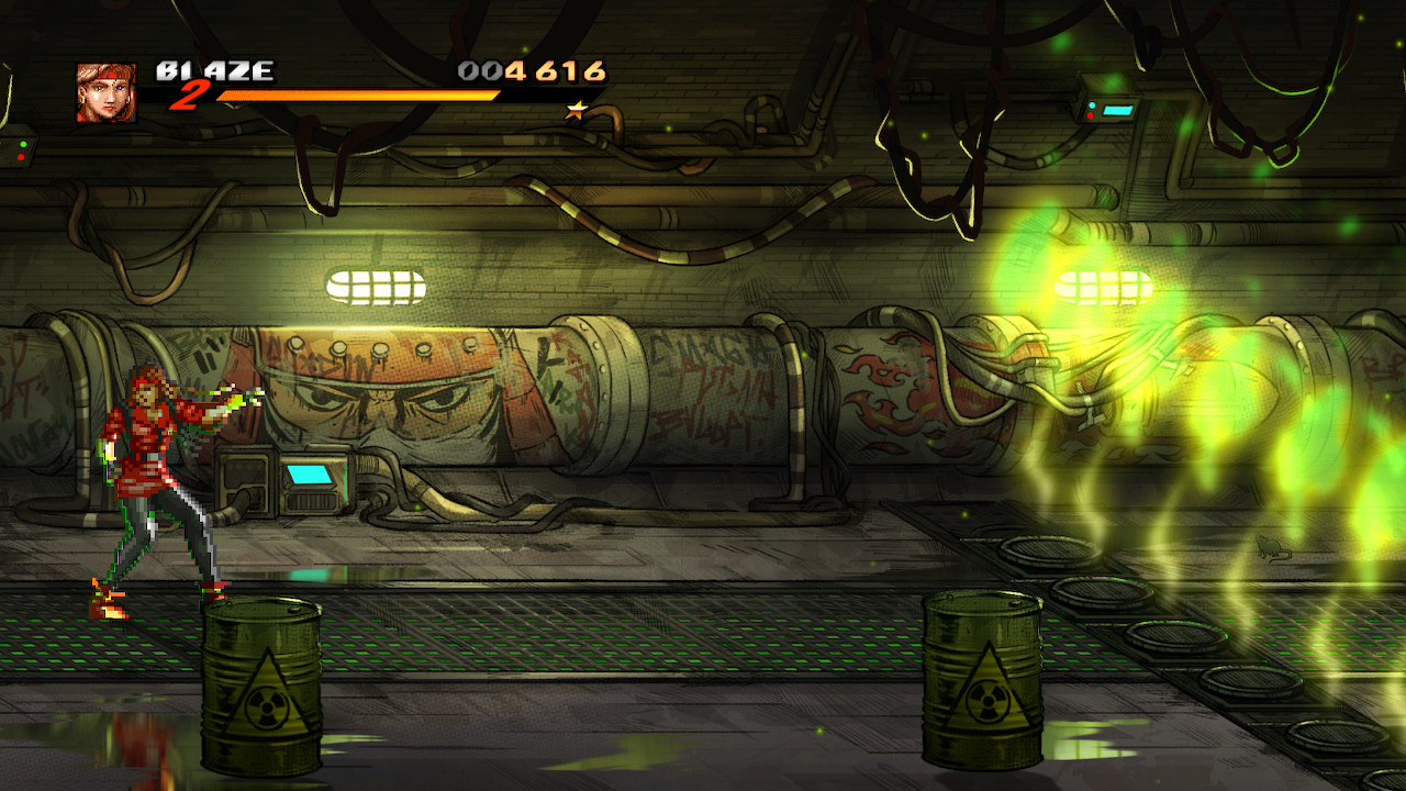 Bare Knuckle Mobile Blaze Mod for Streets of Rage 4 | SOR4 Mods