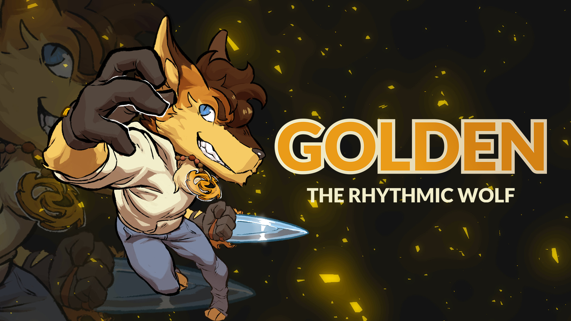 Golden, The Rhythmic Wolf Mod for Brawlhalla | BHalla Mods