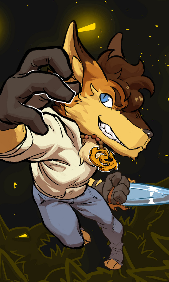 Golden, The Rhythmic Wolf Mod for Brawlhalla | BHalla Mods