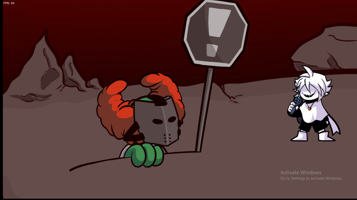 Playable X Chara Mod Skin [Friday Night Funkin'] [Mods]