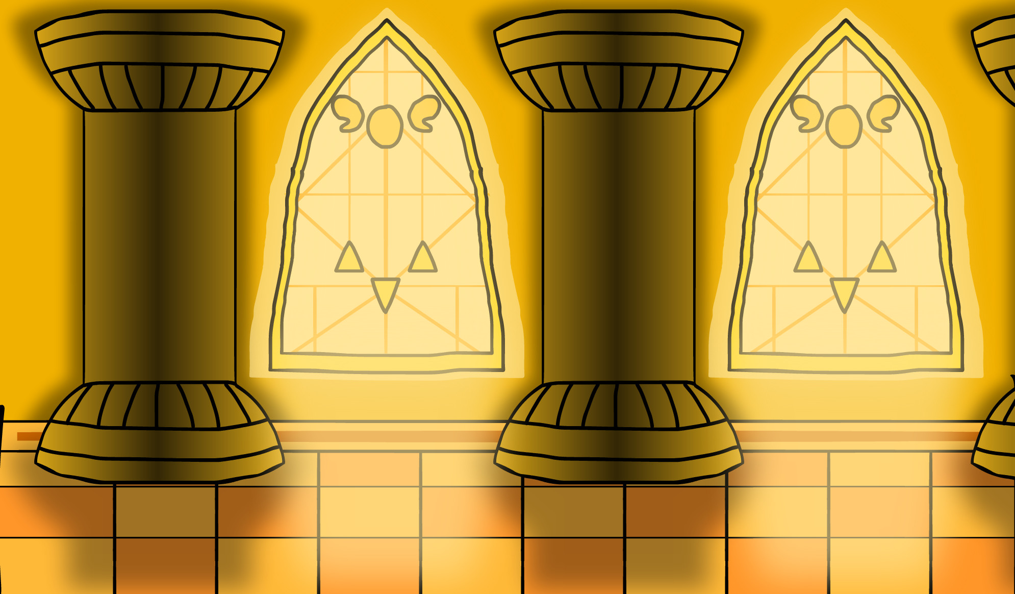 SKID AND PUMP RECOLORED + JUDGEMENT HALL [Friday Night Funkin'] [Mods]