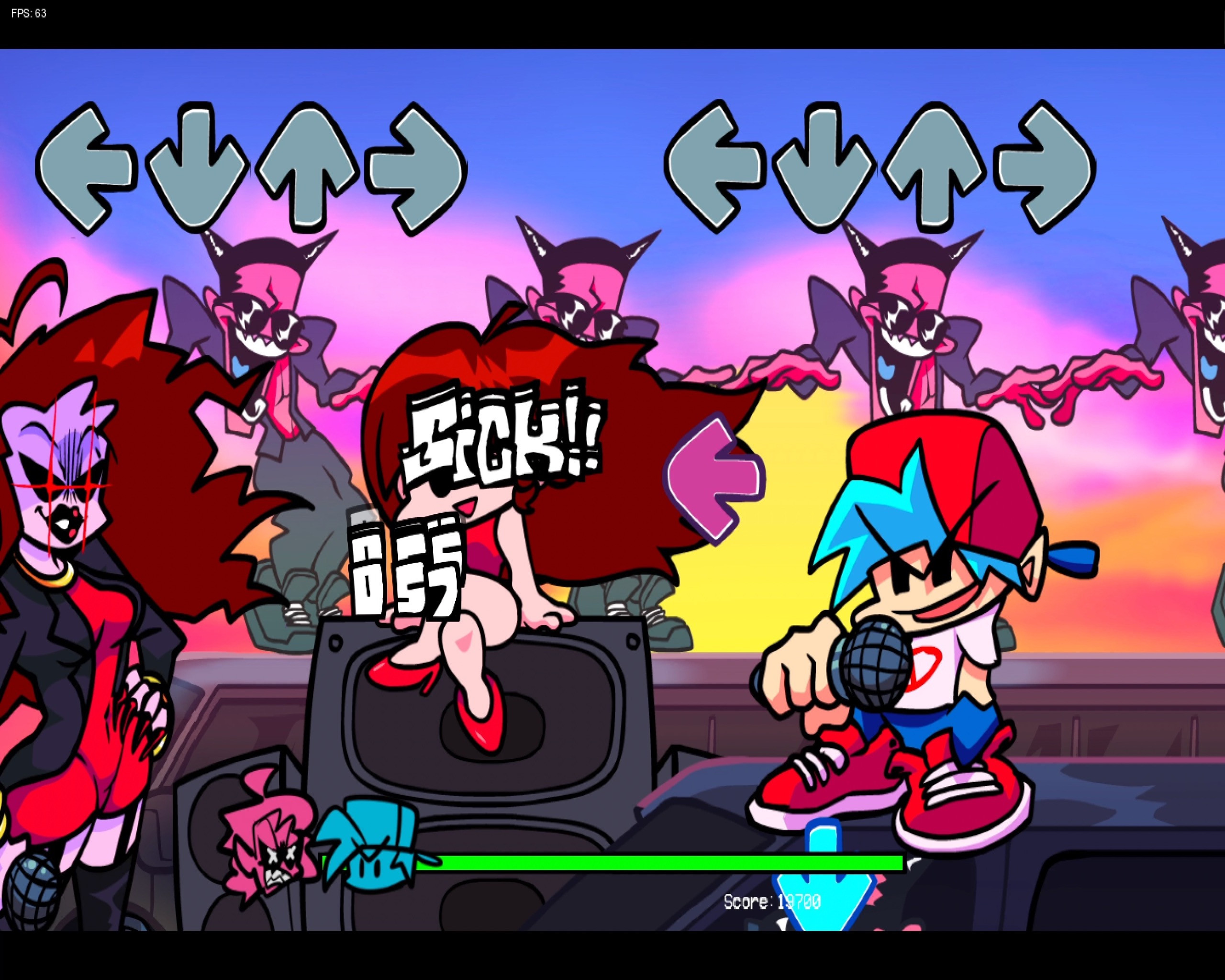 Catchit by S3RL over MILF [Friday Night Funkin'] [Mods]