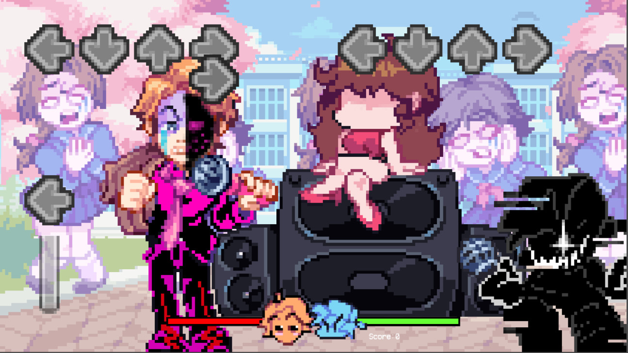 Senpai Corruption WEEK 6 Mod for Friday Night Funkin' | FNF Mods