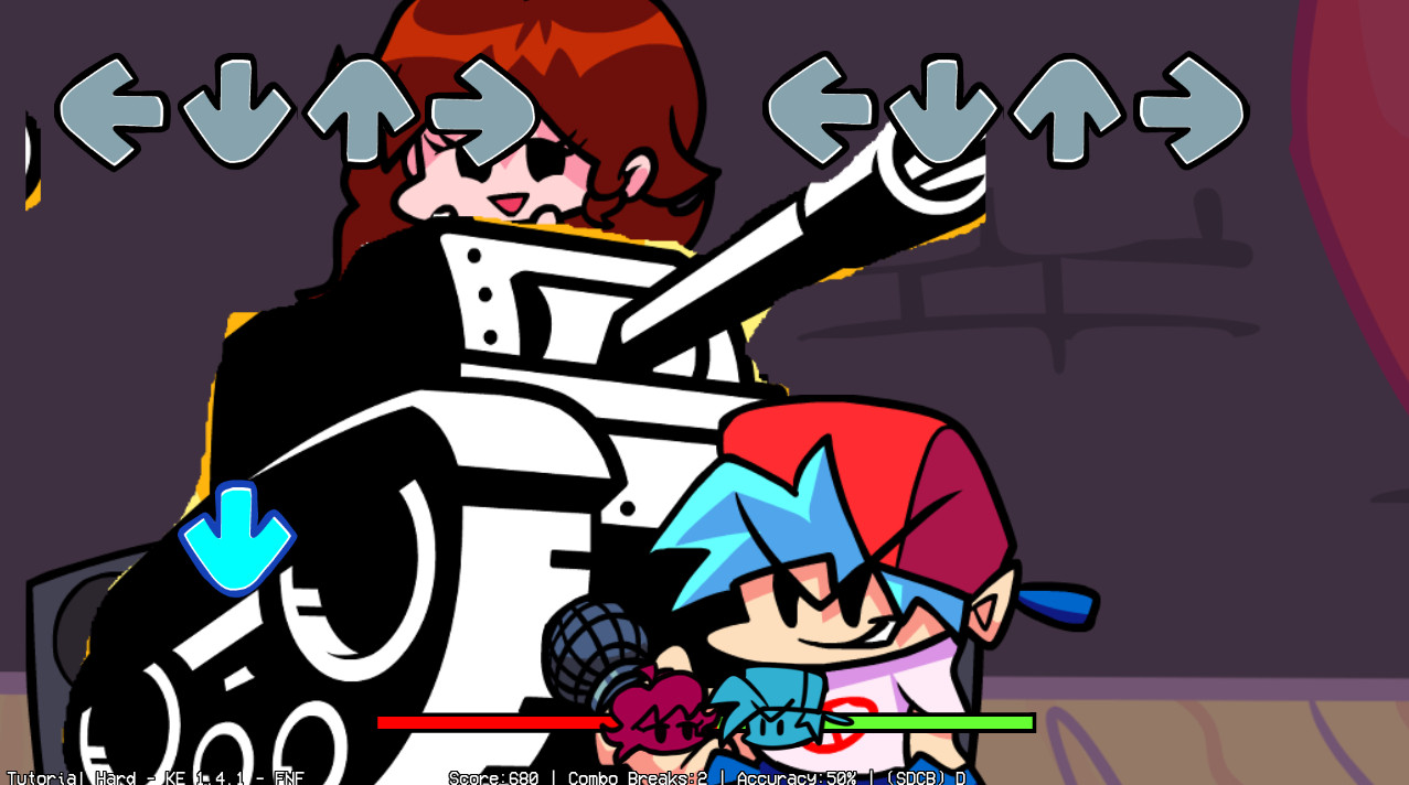 fnf but weird Mod for Friday Night Funkin' | FNF Mods