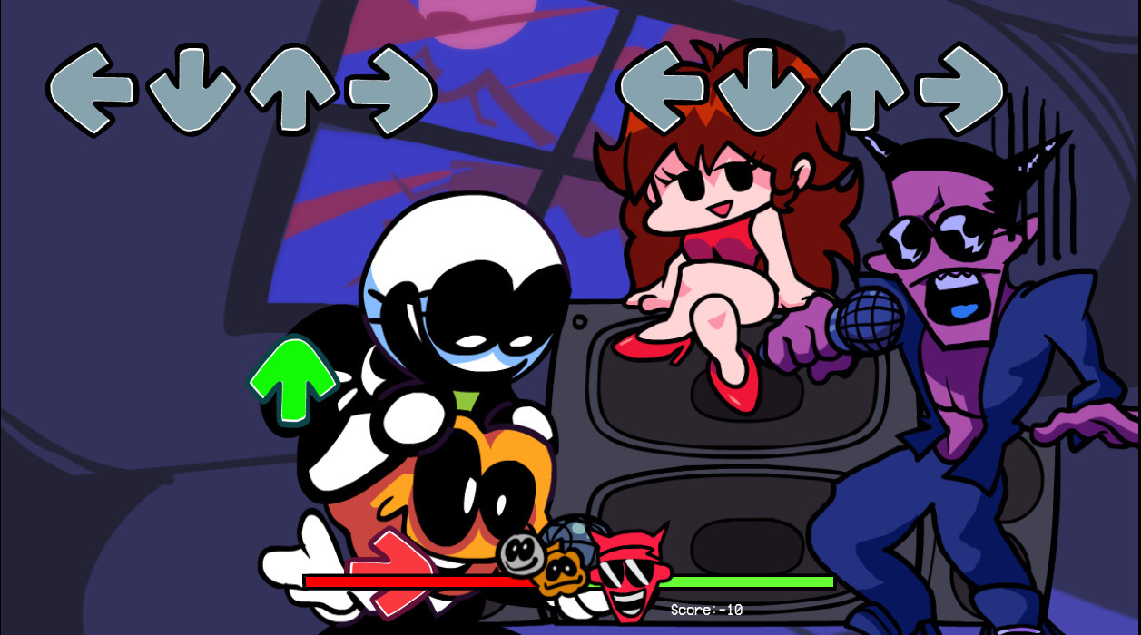 Henchman over Boyfriend Mod for Friday Night Funkin' | FNF Mods