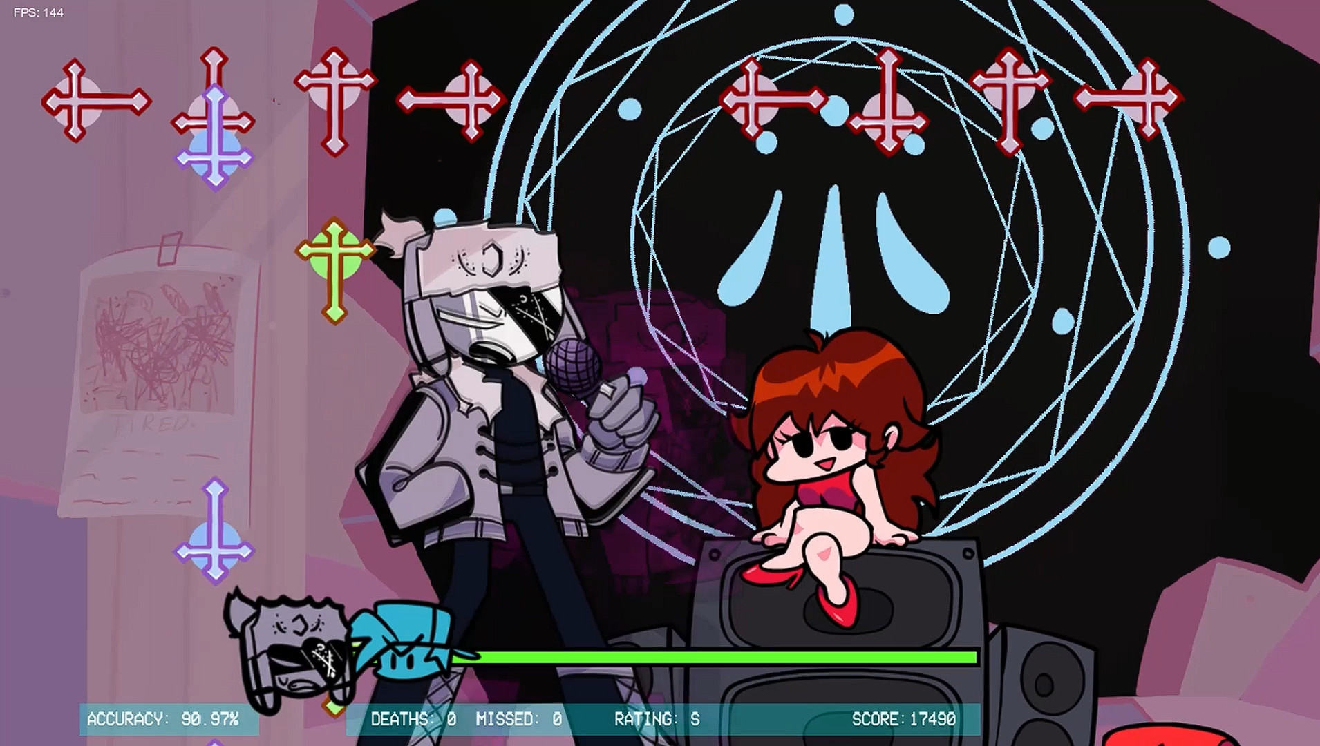 Ruv-el Mod - Mid-Fight Masses Mod for Friday Night Funkin' | FNF Mods