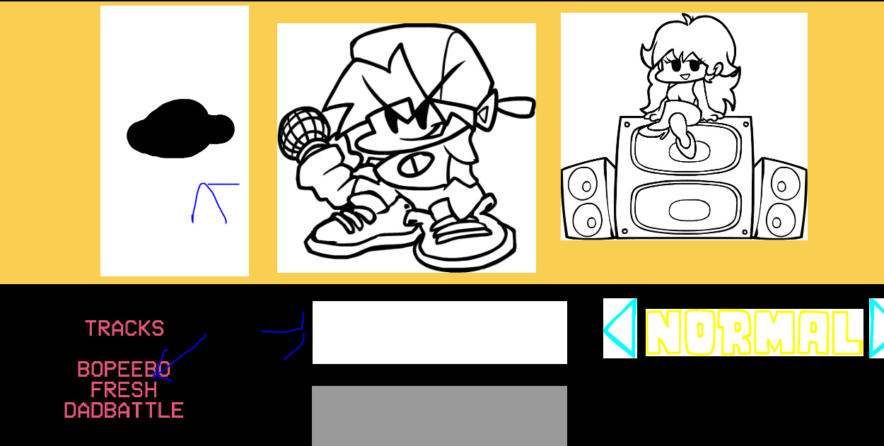 FNF vs paper tube mod (play in normal) [Friday Night Funkin'] [Mods]