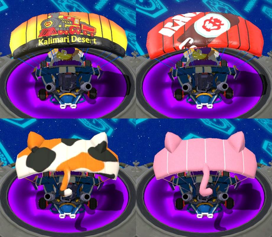 Custom Parafoil Pack (Port) Mod for Mario Kart 8 | MK8 Mods