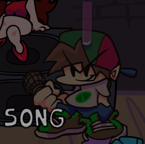 Boyfriend, but weird Mod for Friday Night Funkin' | FNF Mods