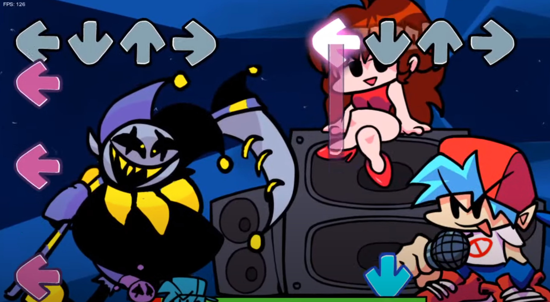 VS Jevil mod (fnf) Mod for Friday Night Funkin' | FNF Mods