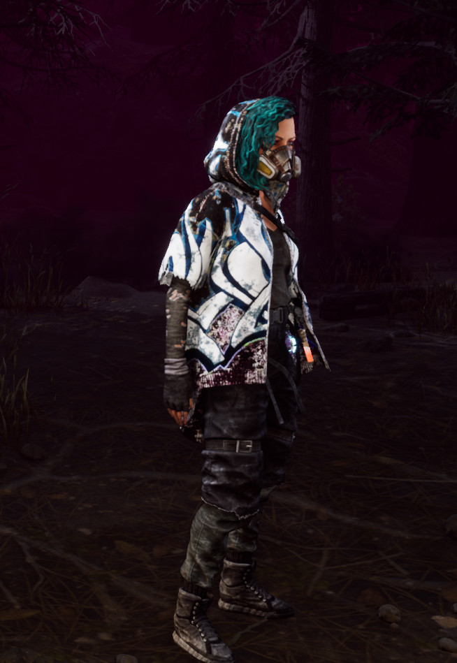 Black/Blue Graff-crafter with Blue "Legacy" [Dead by Daylight] [Mods]