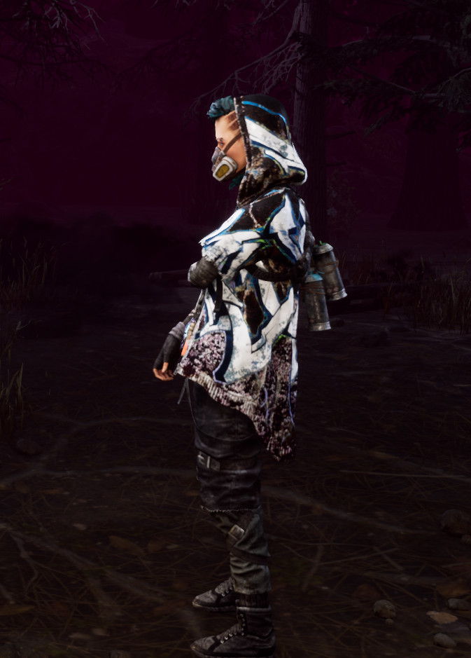 Black/Blue Graff-crafter with Blue "Legacy" [Dead by Daylight] [Mods]