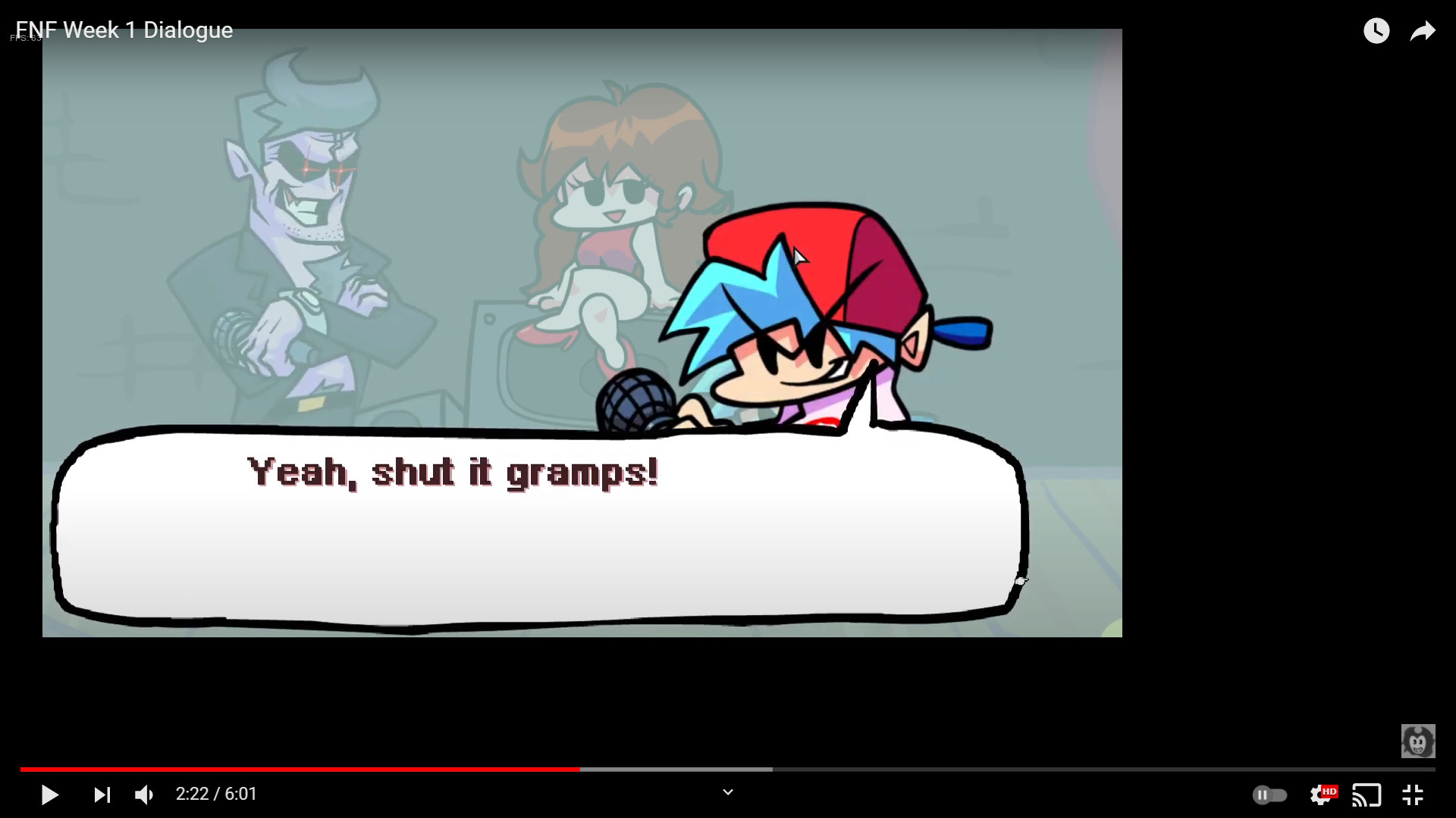 Week 1 custom dialogue Mod for Friday Night Funkin' | FNF Mods