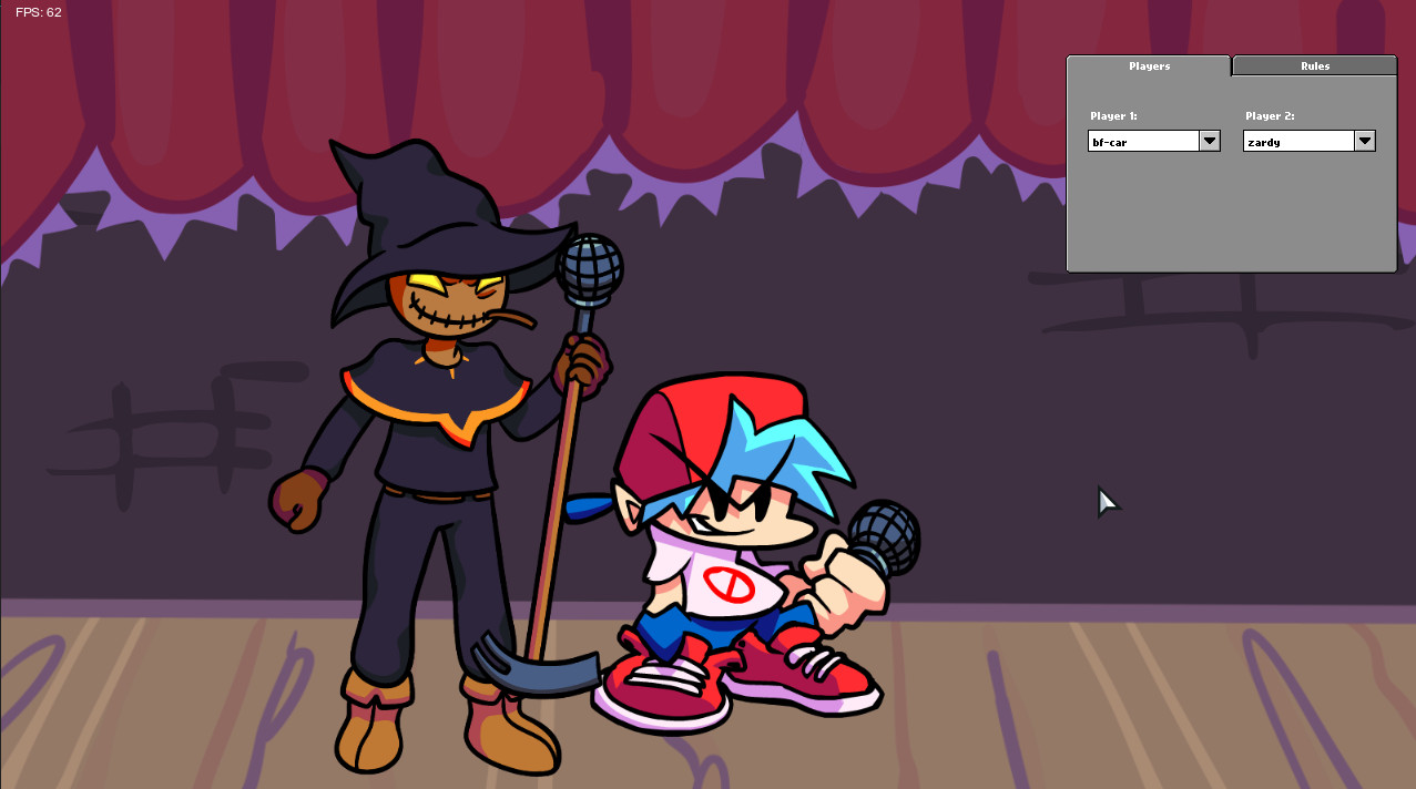 Zardy Foolhardy Compatible with the 2 player mod [Friday Night Funkin ...