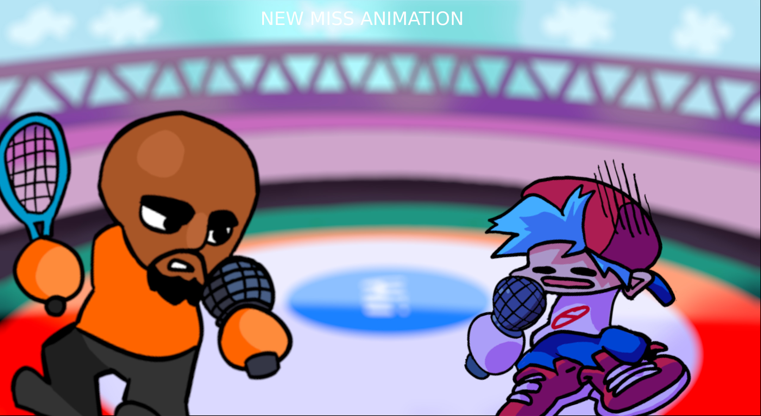 BOYFRIEND MII NEW MISS ANIMATIONS Mod for Friday Night Funkin' | FNF Mods