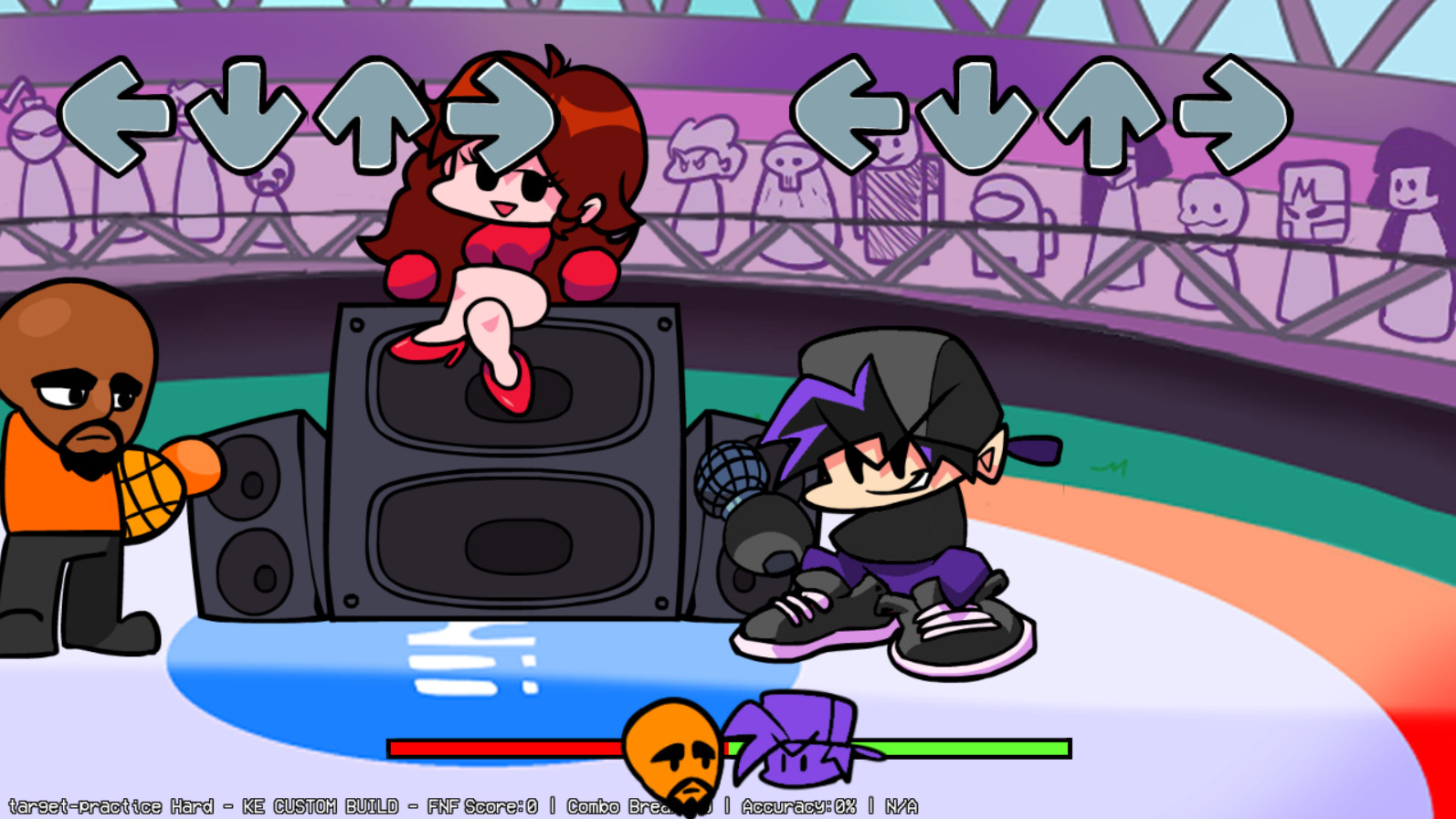 Purple/Grey Boyfriend Recolors (w/ new Animations) Mod for Friday Night ...