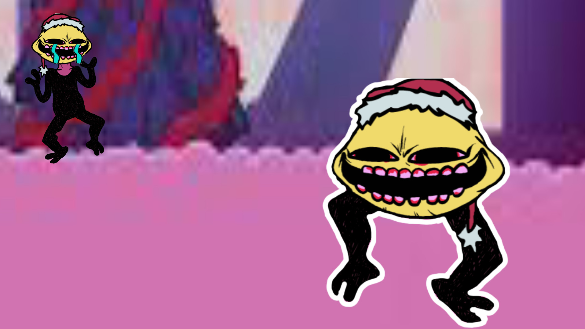 HeadLegs Lemon Demon! (Over BF) [Friday Night Funkin'] [Mods]