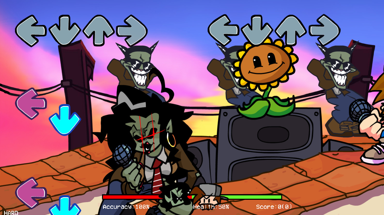 Plants vs Zombies mod (FNF modding+) Mod for Friday Night Funkin' | FNF ...