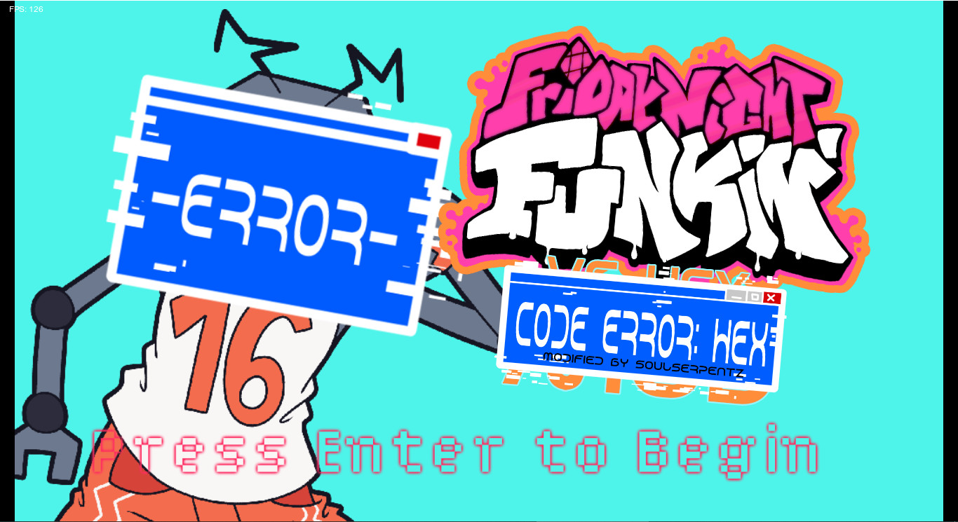 Code ERROR:HEX Mod for Friday Night Funkin' | FNF Mods
