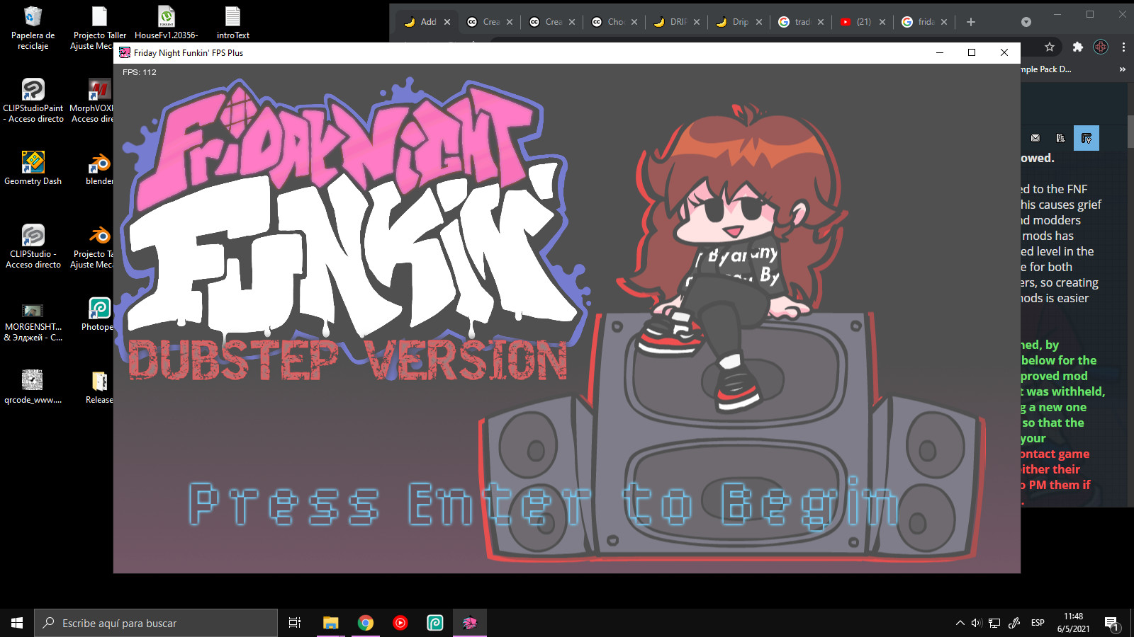 Friday Night Funkin'Dubstep Version Mod for Friday Night Funkin' | FNF Mods