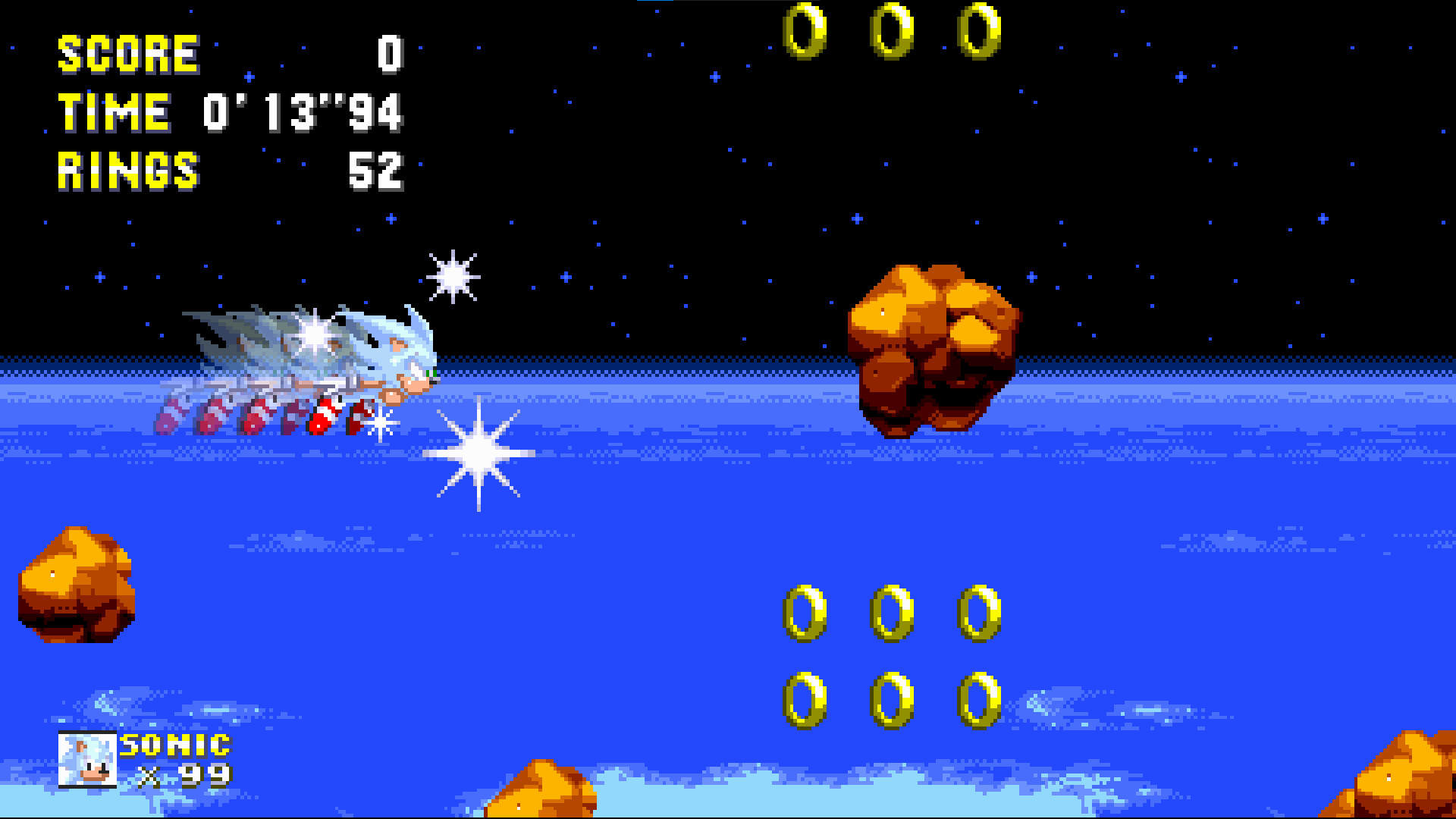 Original Super & Hyper Life Icons Mod for Sonic 3 A.I.R. | S3AIR Mods