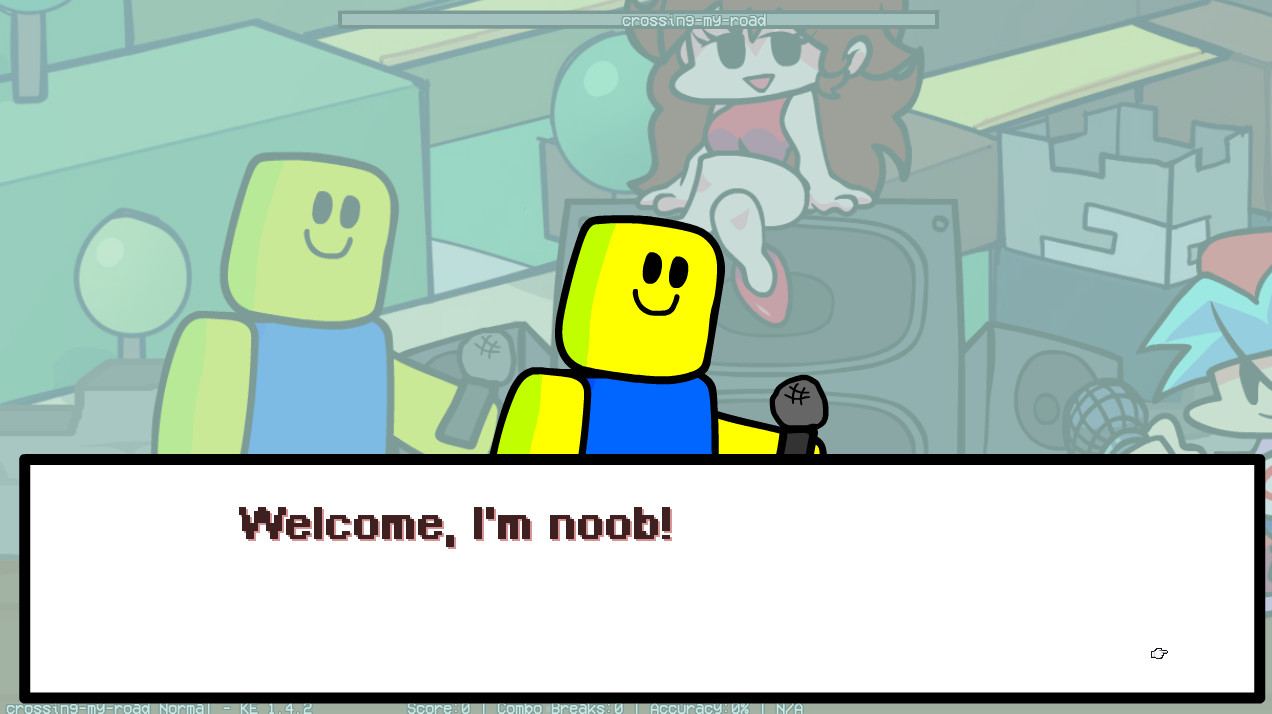 Roblox Noob Mod for Friday Night Funkin' | FNF Mods