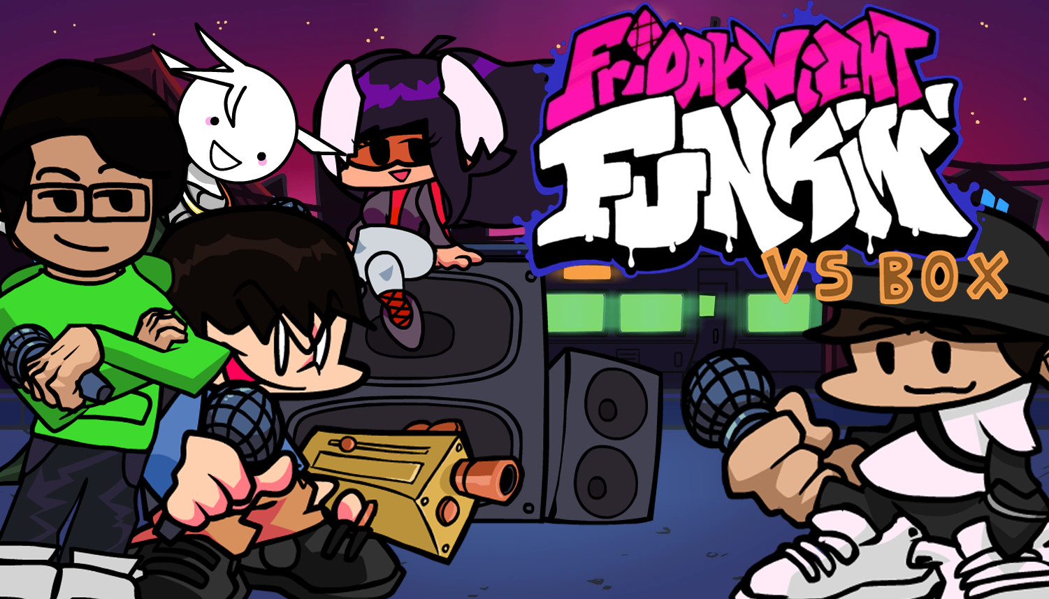 The Box Friday Night Funkin' Mod | VS BOX [Friday Night Funkin'] [Mods]