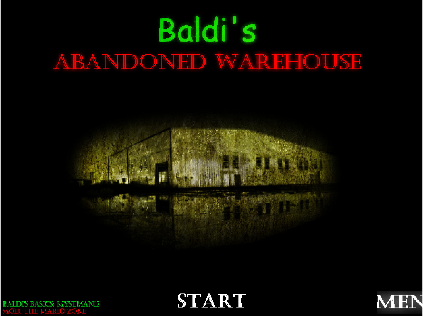 Baldi's Haunted Warehouse Mod for Baldi's Basics | Baldi Mods