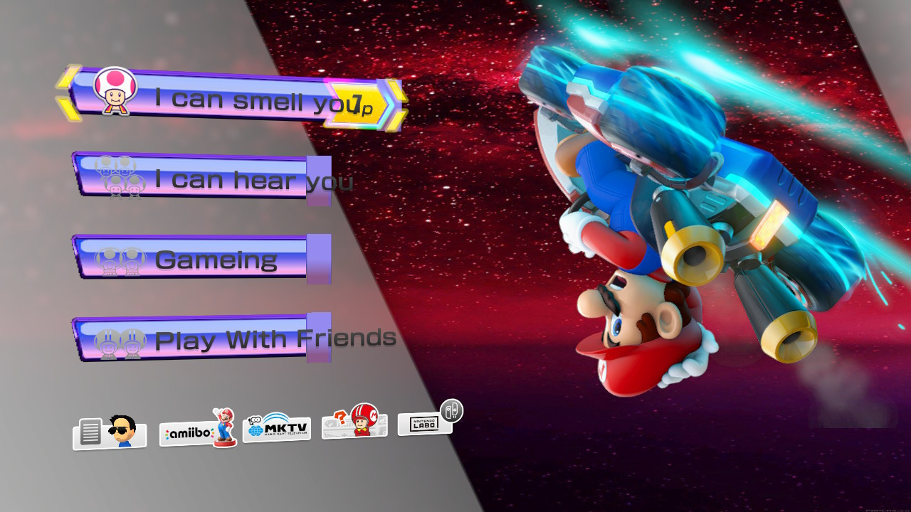 Space Themed Backgrounds Mod for Mario Kart 8 Deluxe | MK8D Mods