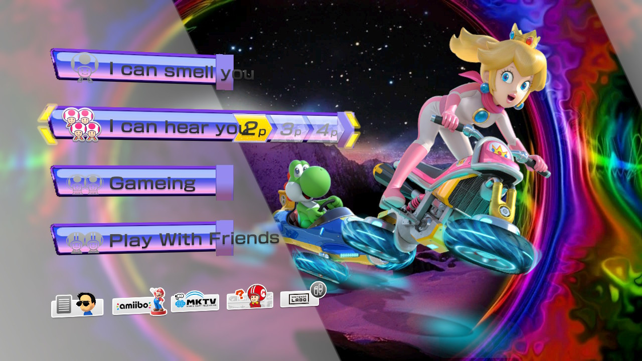 Space Themed Backgrounds Mod for Mario Kart 8 Deluxe | MK8D Mods