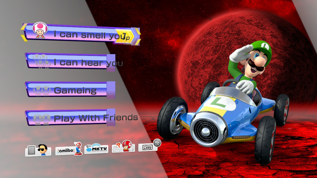 Space Themed Backgrounds Mod for Mario Kart 8 Deluxe | MK8D Mods