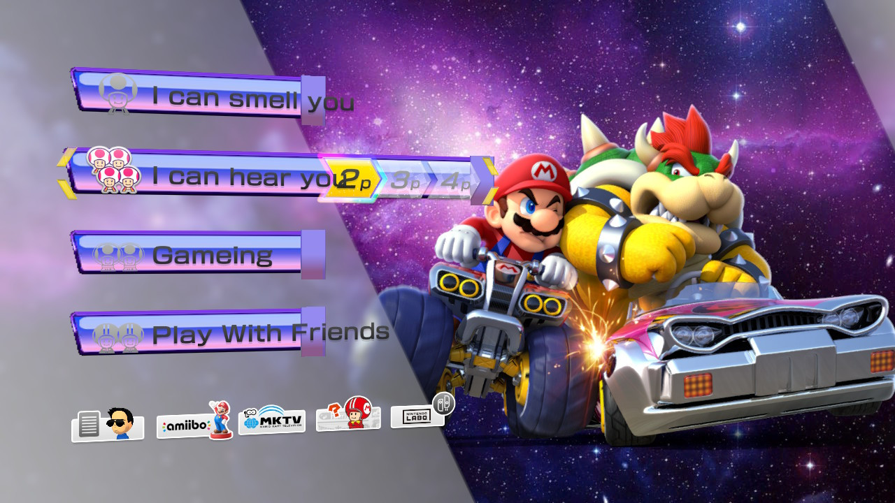 Space Themed Backgrounds Mod for Mario Kart 8 Deluxe | MK8D Mods