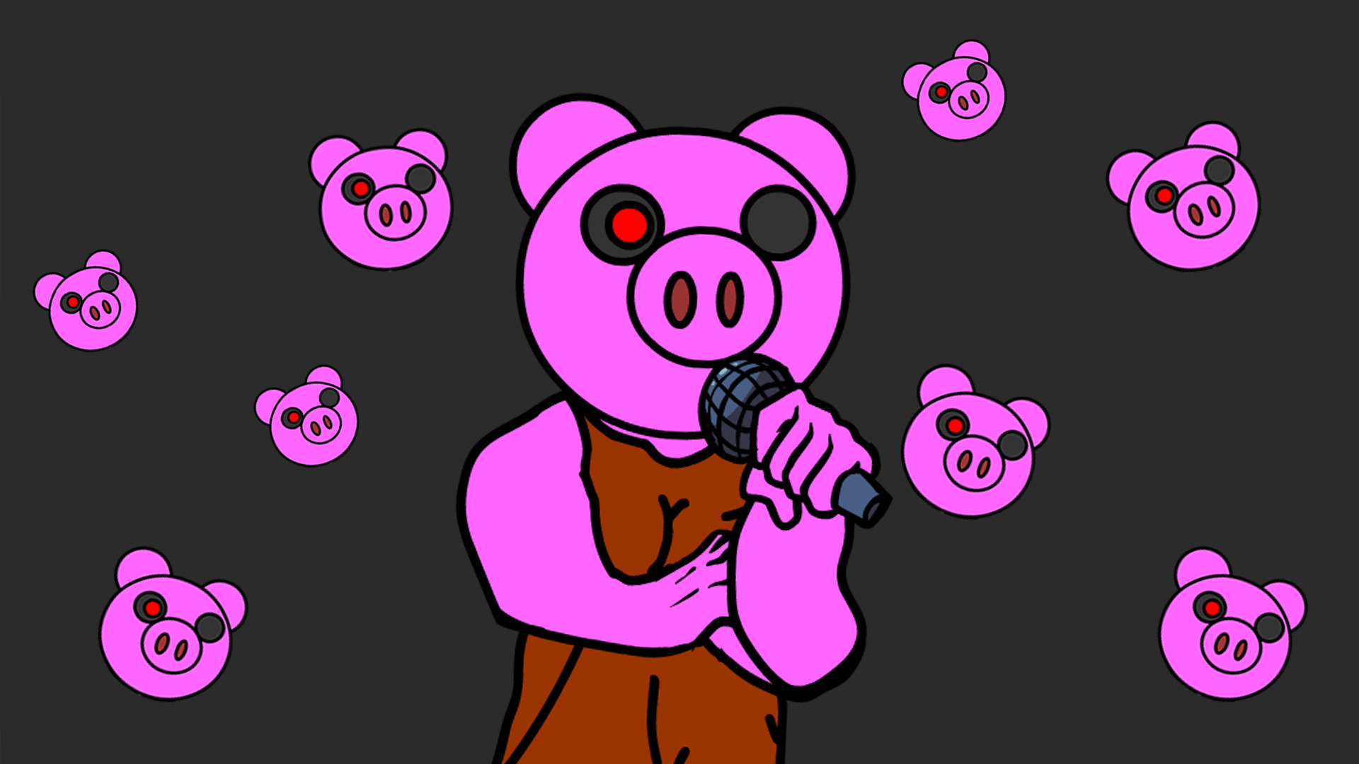 Piggy (Over Daddy Dearest) Mod for Friday Night Funkin' | FNF Mods
