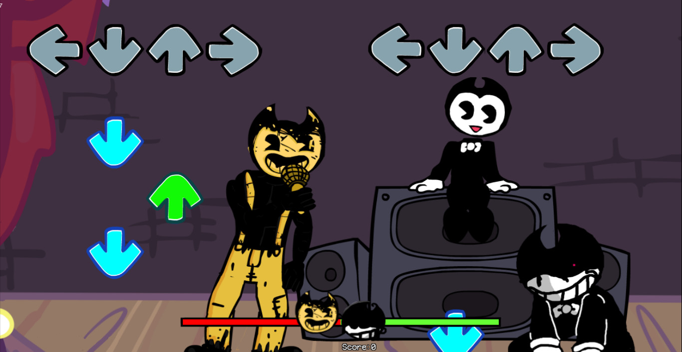 Bendy Bros Mod Pack Mod for Friday Night Funkin' | FNF Mods