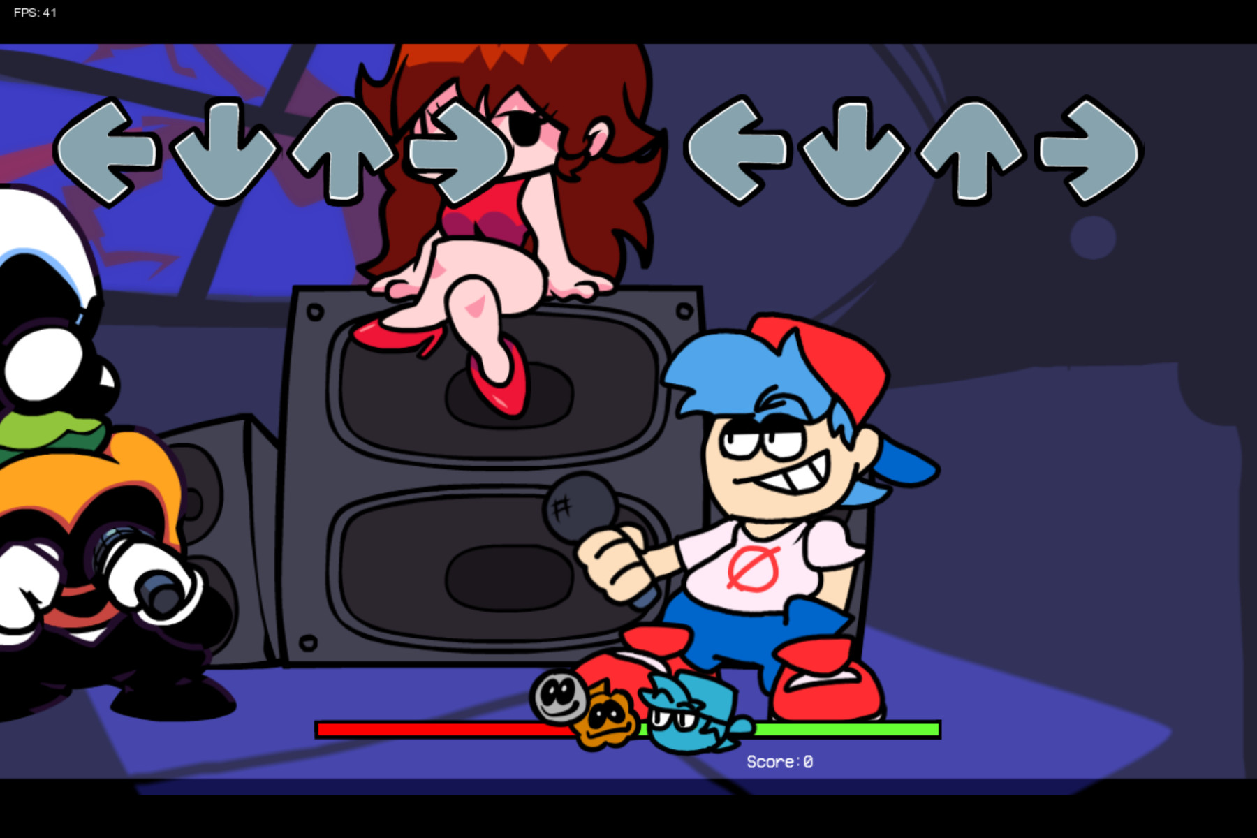 Sr Pelo Boyfriend (BF skin) Mod for Friday Night Funkin' | FNF Mods