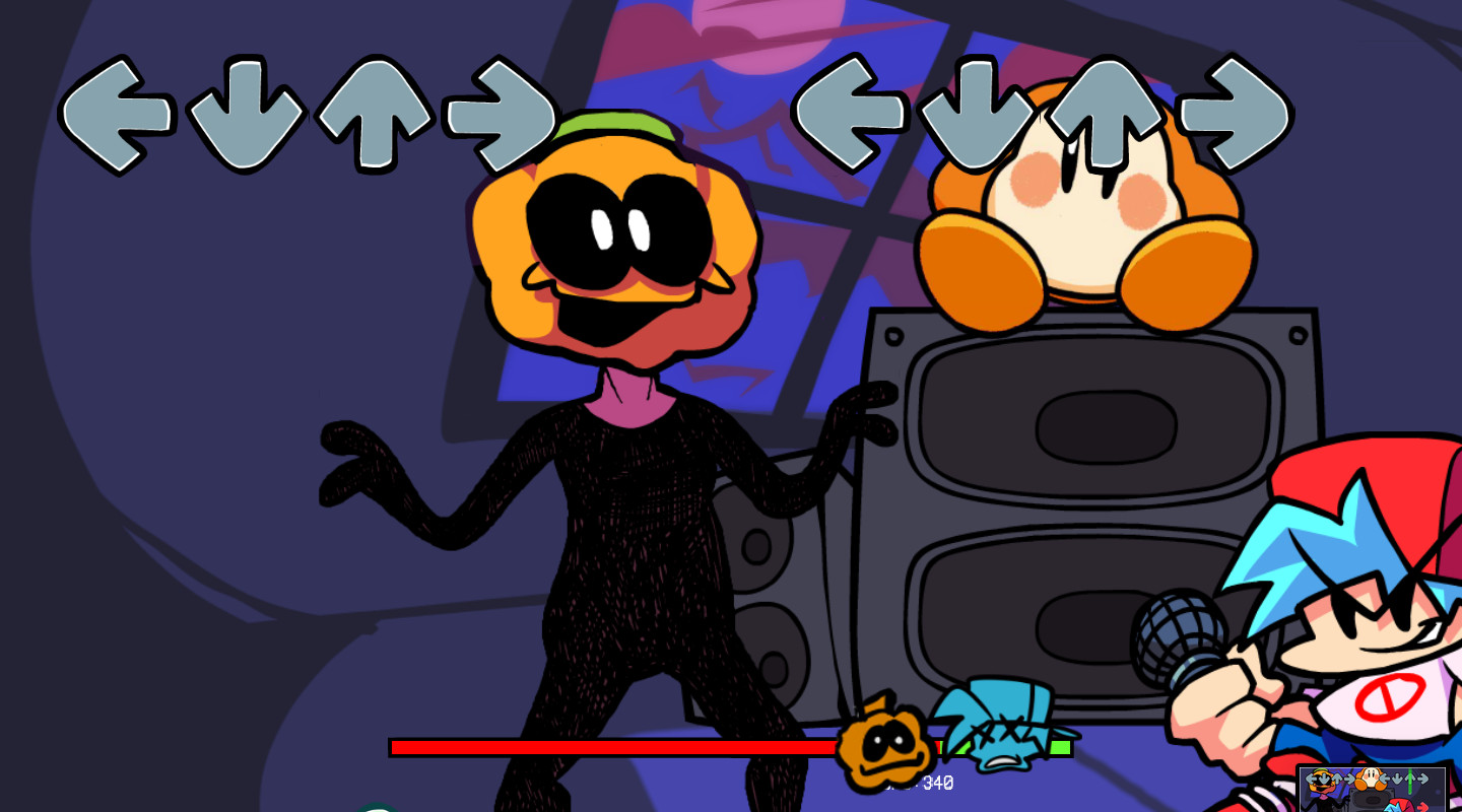 Pumpster / Pumkin Demon Mod for Friday Night Funkin' | FNF Mods