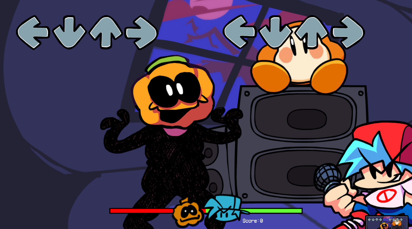 Pumpster / Pumkin Demon Mod for Friday Night Funkin' | FNF Mods