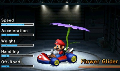 Lavender Flower Glider [Mario Kart 7] [Mods]